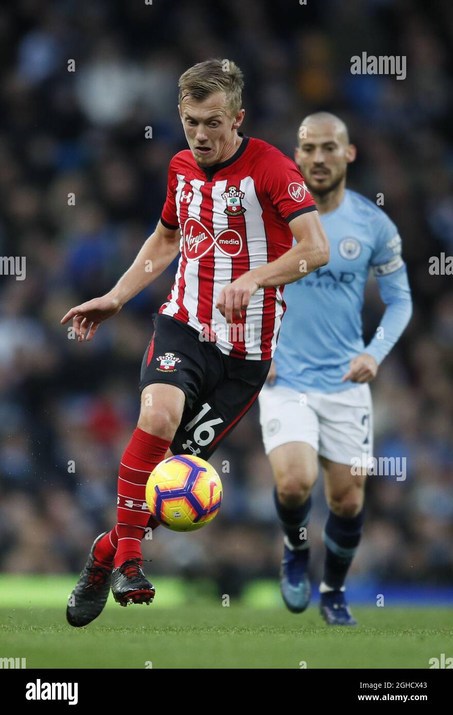 James Ward-Prowse of Southampton during the Premier League match at the ...