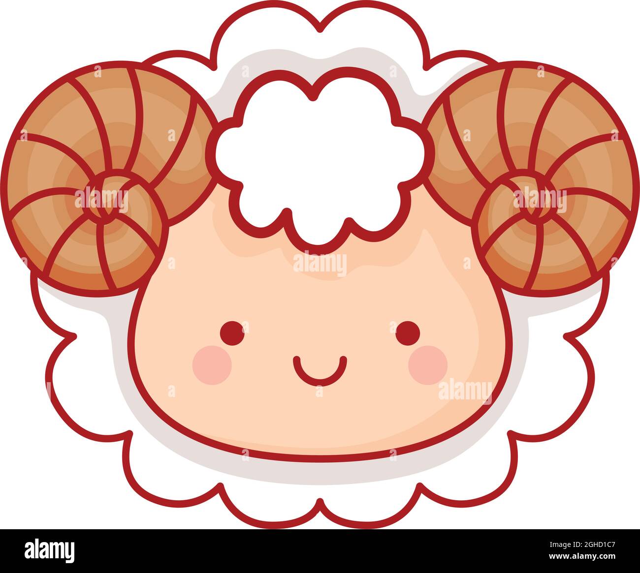 cute aries design Stock Vector Image & Art - Alamy