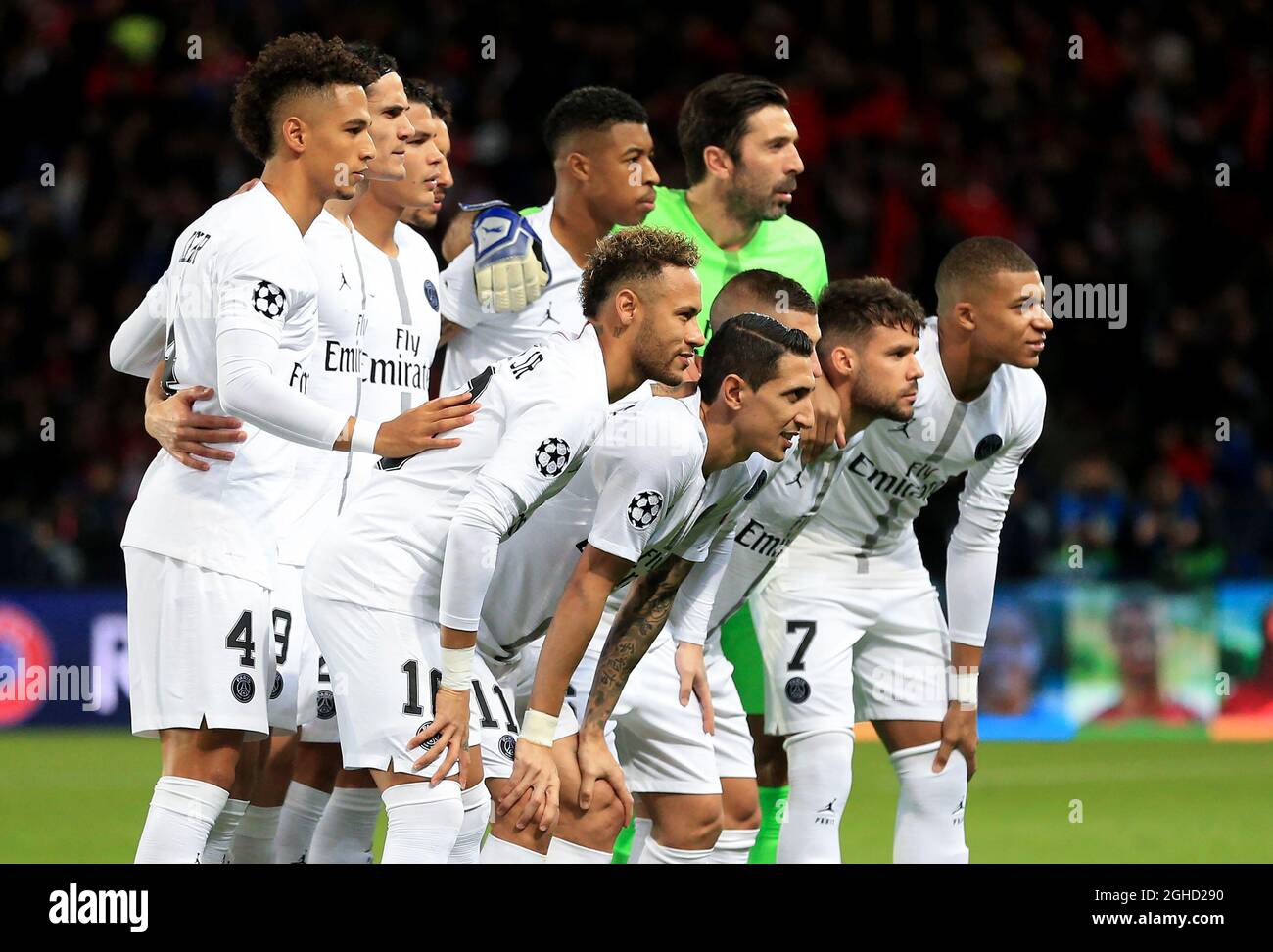 Paris saint germain team 2018 hi-res stock photography and images - Alamy