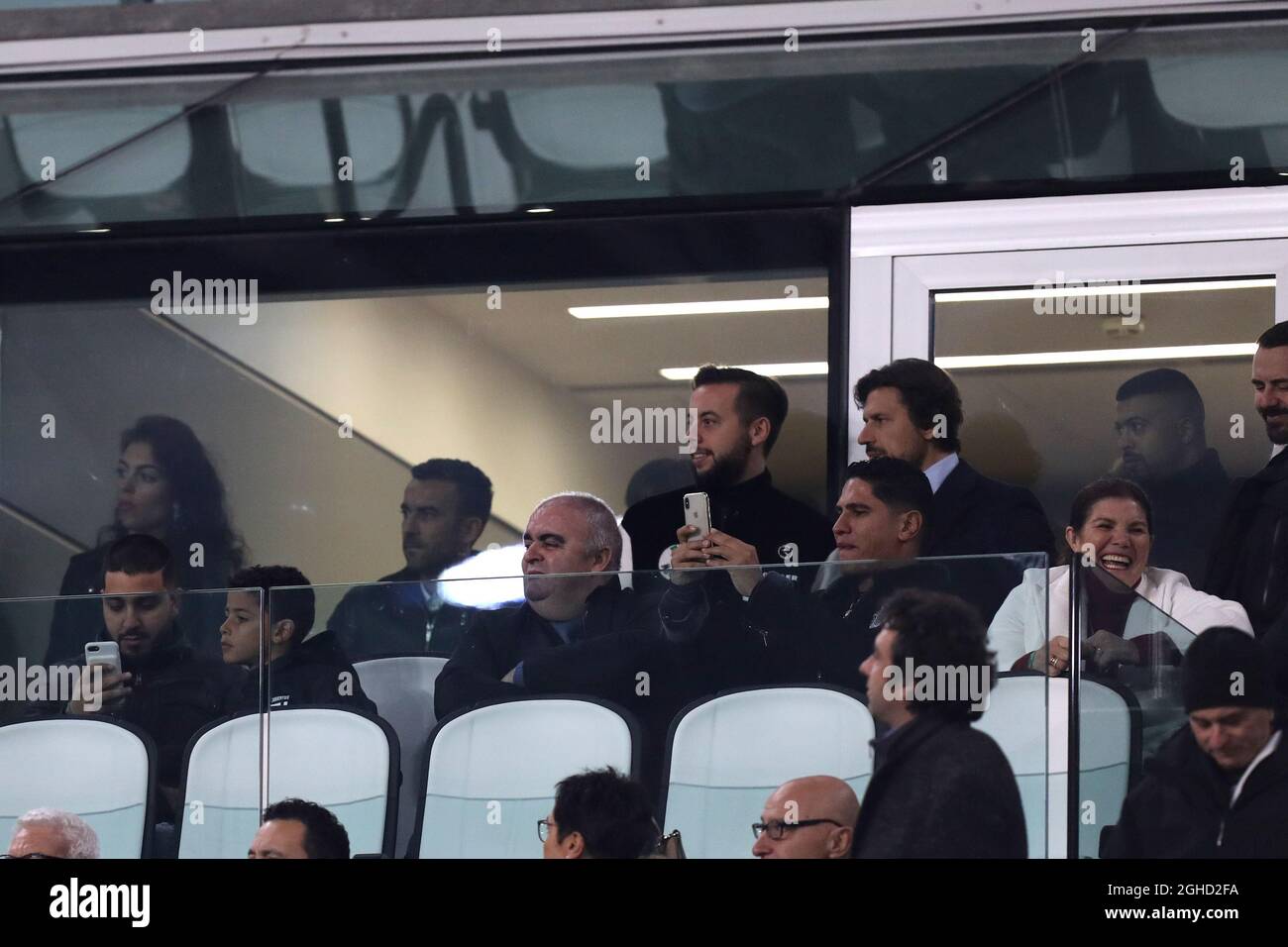 Juventus player Cristiano Ronaldo's fiancee Georgina Rodriguez ( inside ...