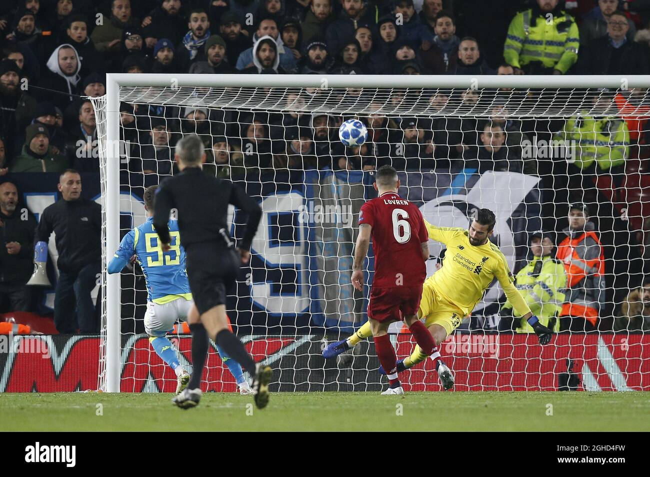 Alisson becker save napoli hi-res stock photography and images - Alamy