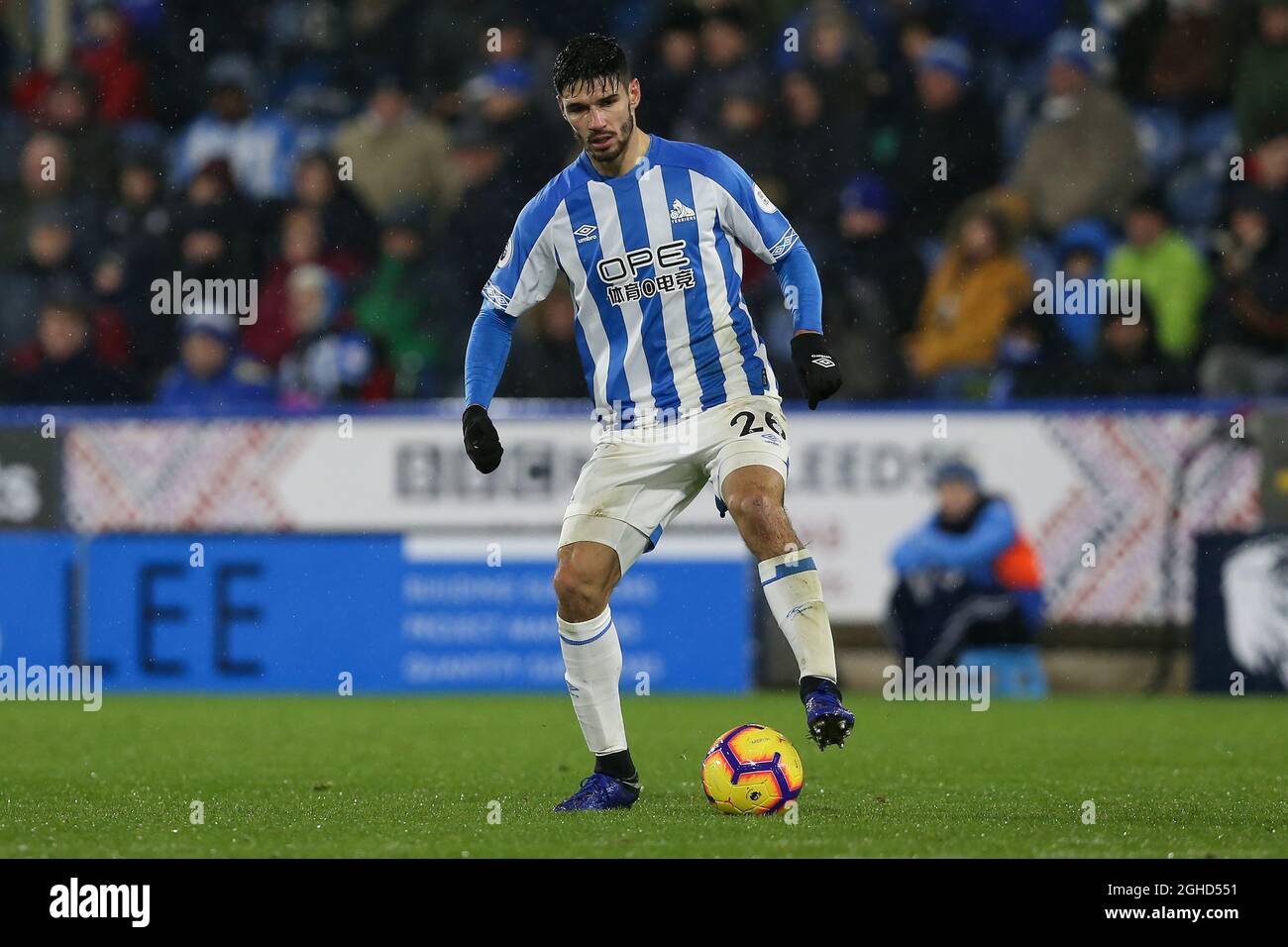 Christopher Schindler of Huddersfield Town during the Premier League ...