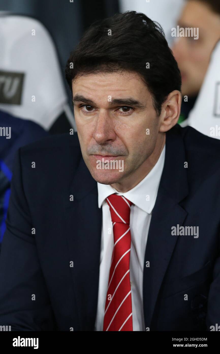 Aitor Karanka of Nottingham Forest during the Sky Bet Championship ...