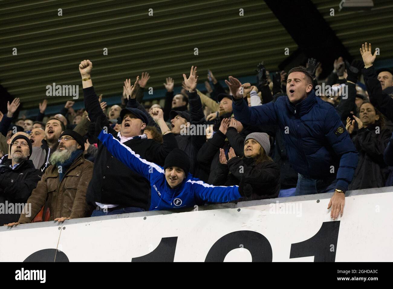 Millwall fans hi-res stock photography and images - Alamy