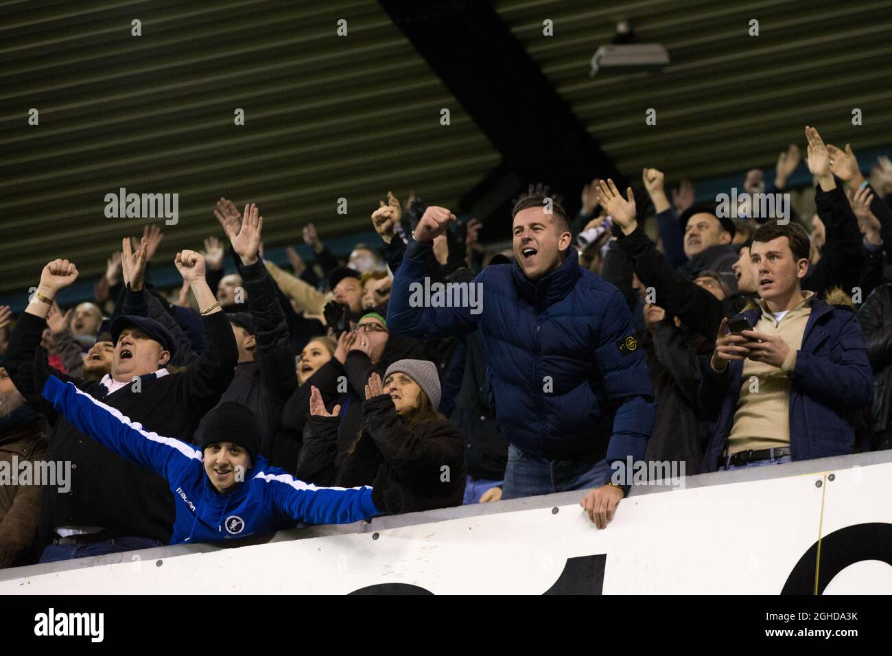 Millwall fans hi-res stock photography and images - Alamy
