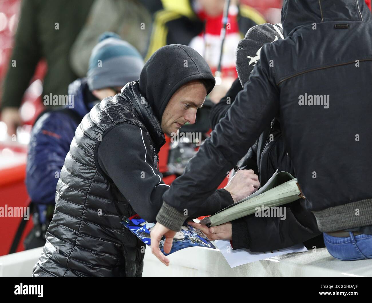 Jamie vardy signs for leicester hi-res stock photography and images - Alamy