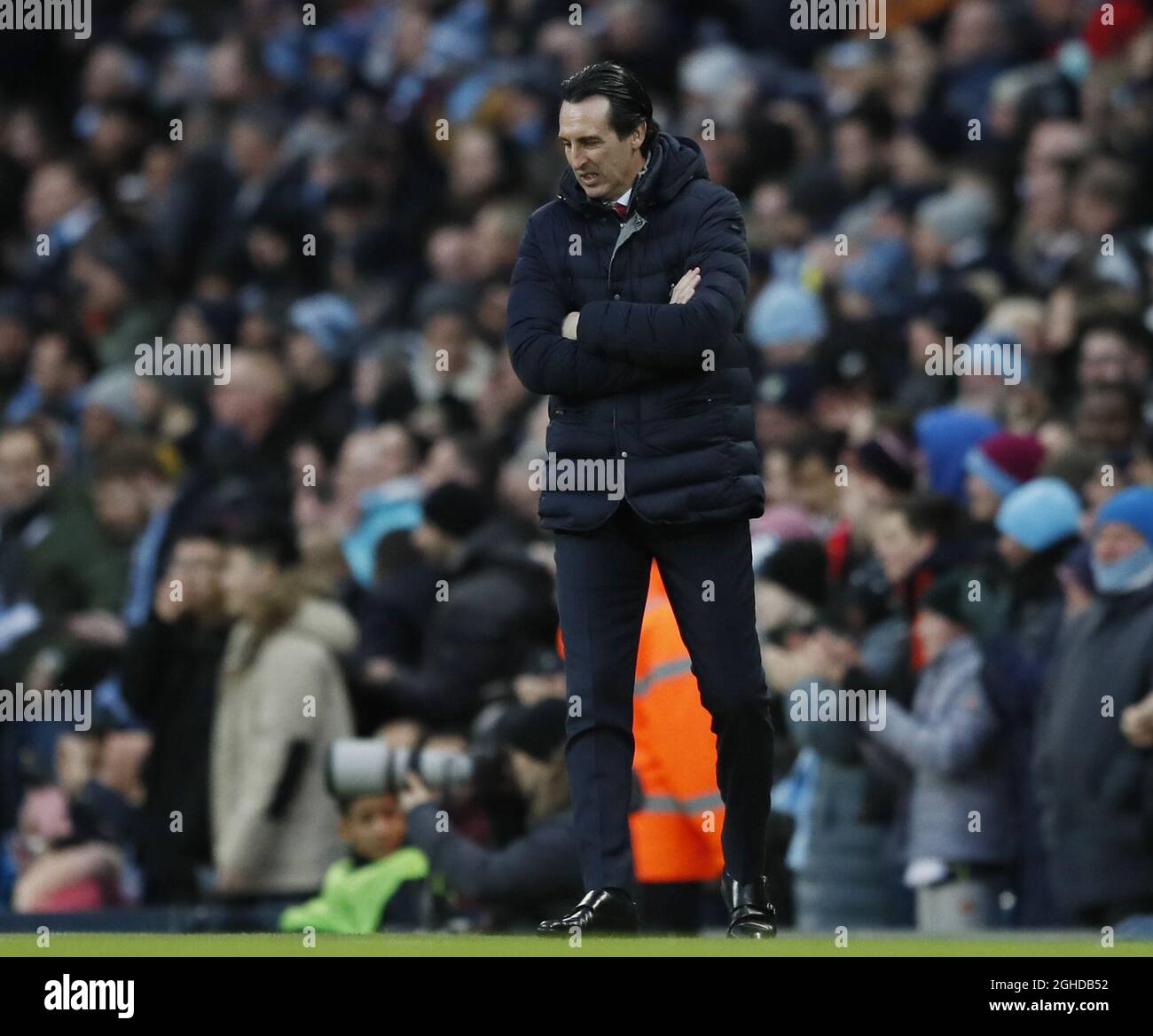 Unai Emery manager of Arsenal during the Premier League match at the ...