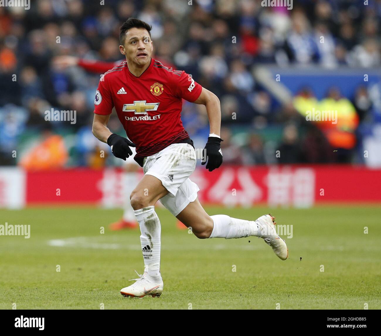 Alexis Sanchez of Manchester United during the Premier League match at ...