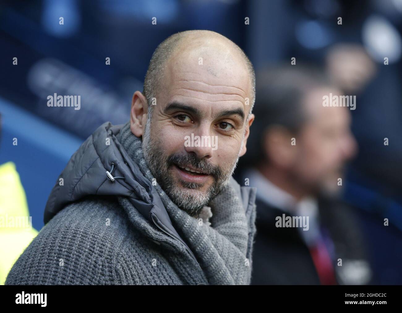 Josep Guardiola manager of Manchester City during the Premier League ...