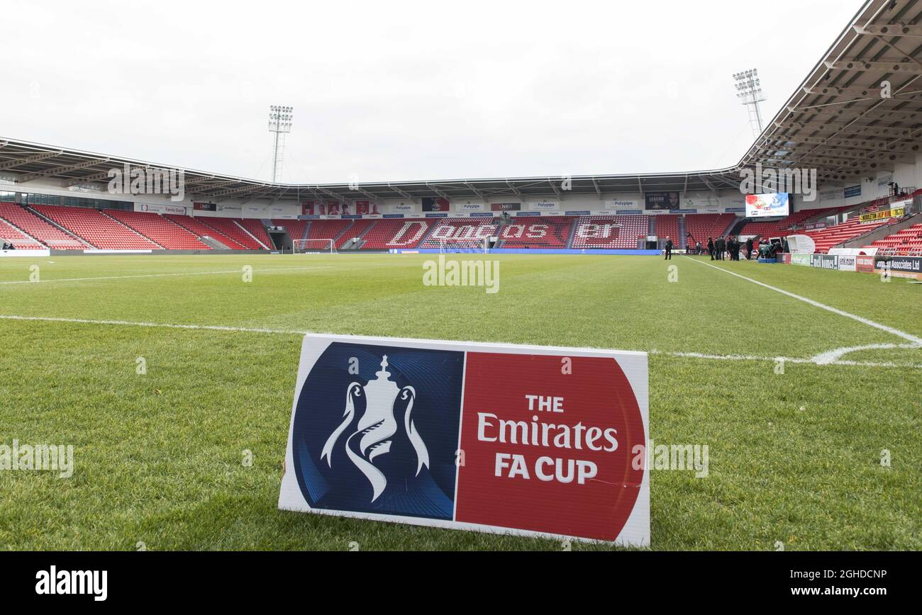 Keepmoat stadium view hi-res stock photography and images - Alamy