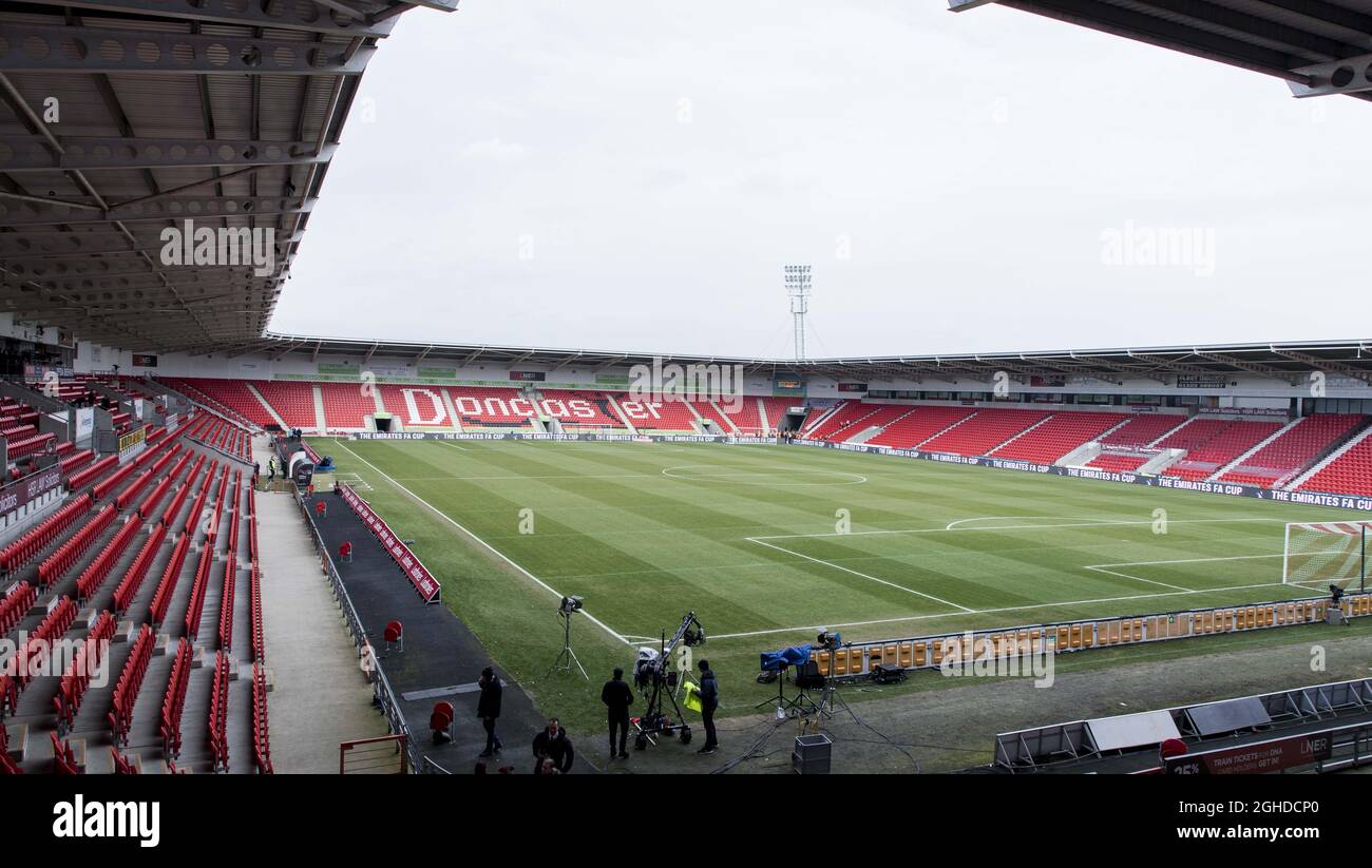 Keepmoat stadium view hi-res stock photography and images - Alamy