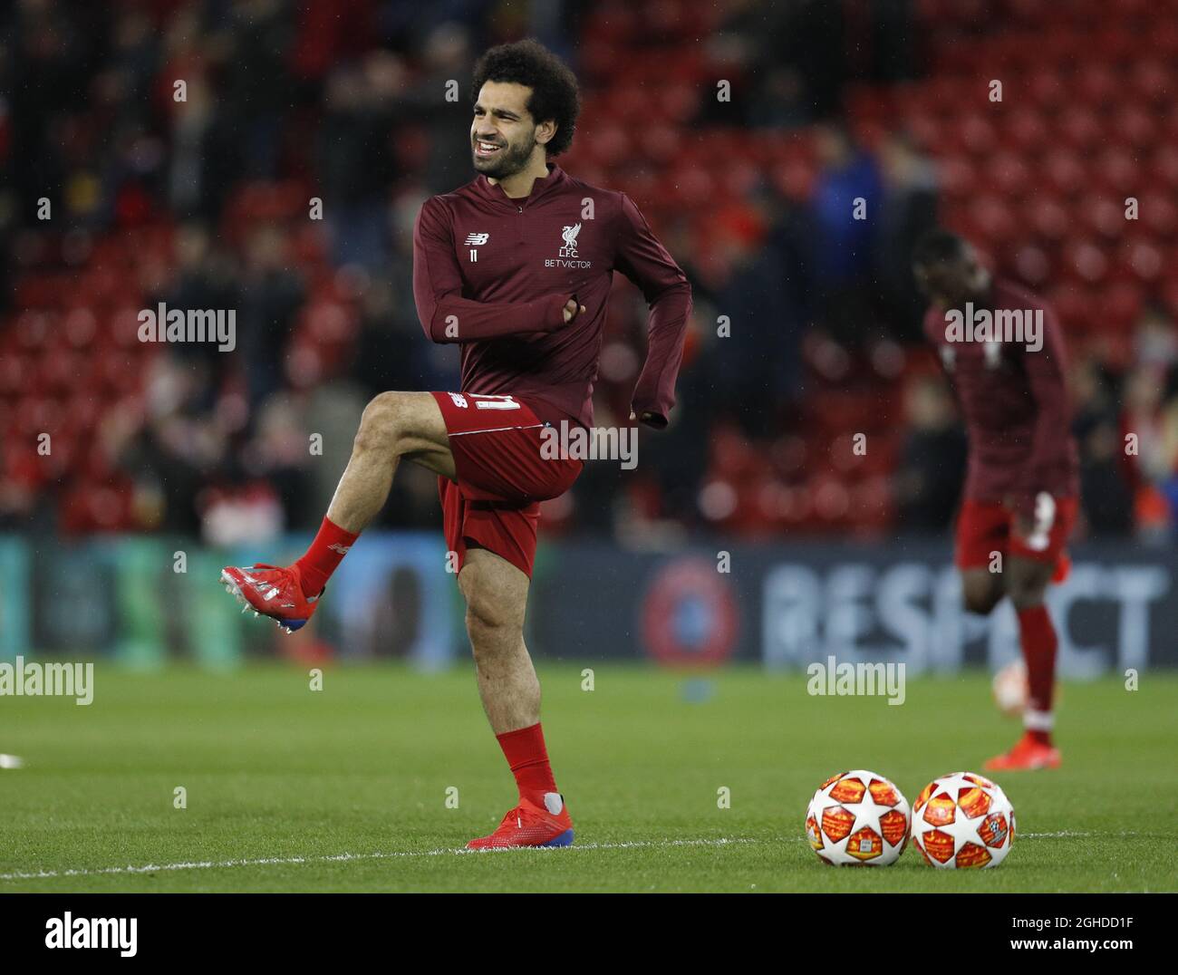 Mohamed salah smiling hi-res stock photography and images - Alamy