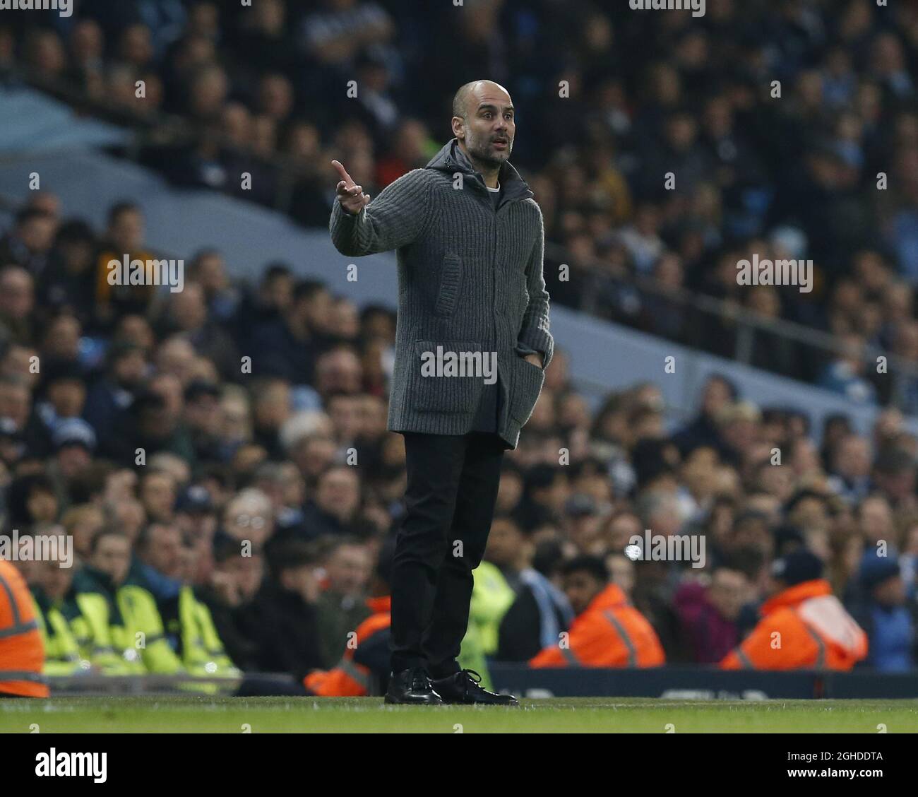 Josep Guardiola manager of Manchester City during the Premier League ...