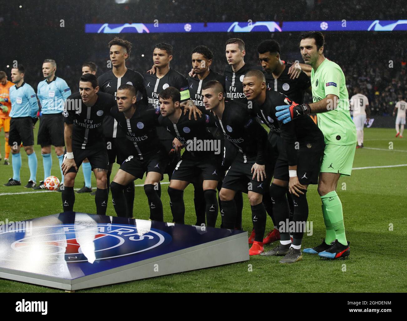 Paris saint germain 2019 team hi-res stock photography and images - Alamy