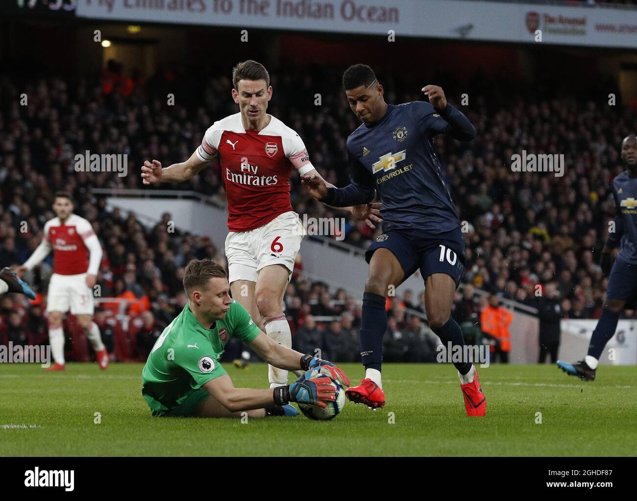 Bernd leno manchester united hi-res stock photography and images - Alamy