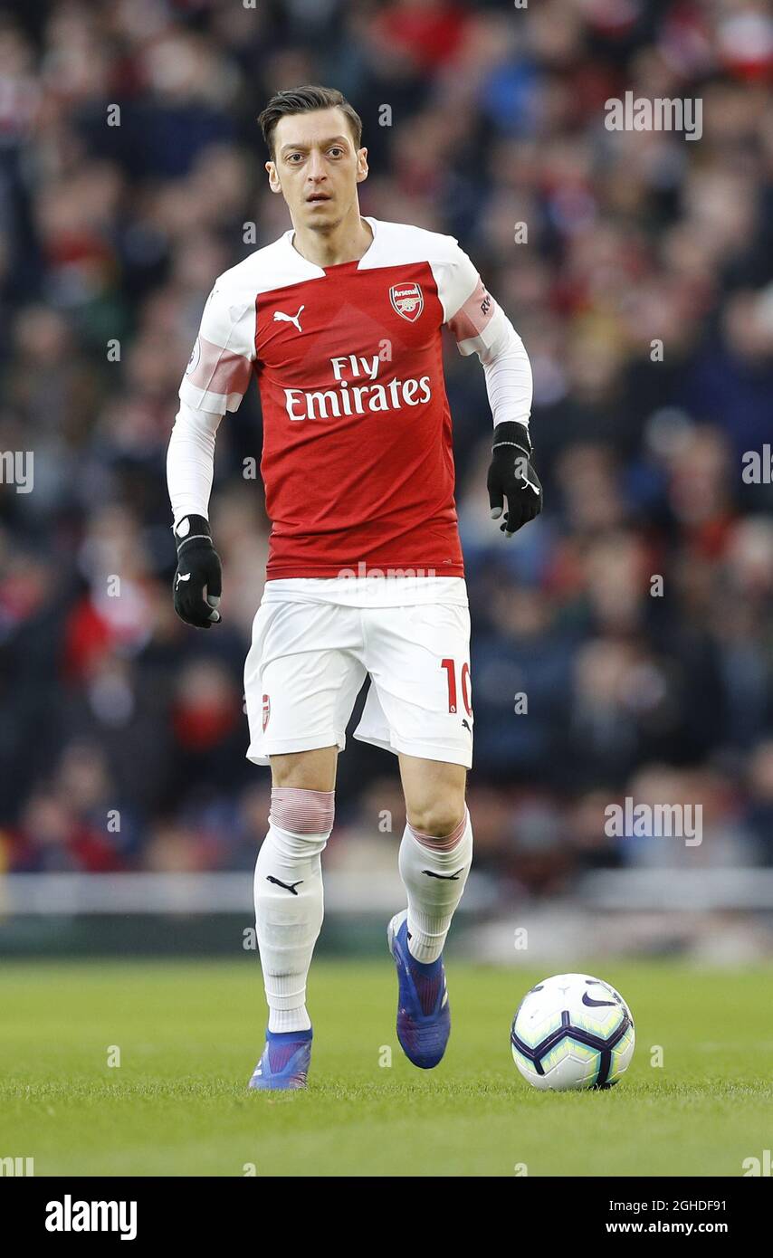 Mesut Ozil of Arsenal during the Premier League match at The Emirates ...