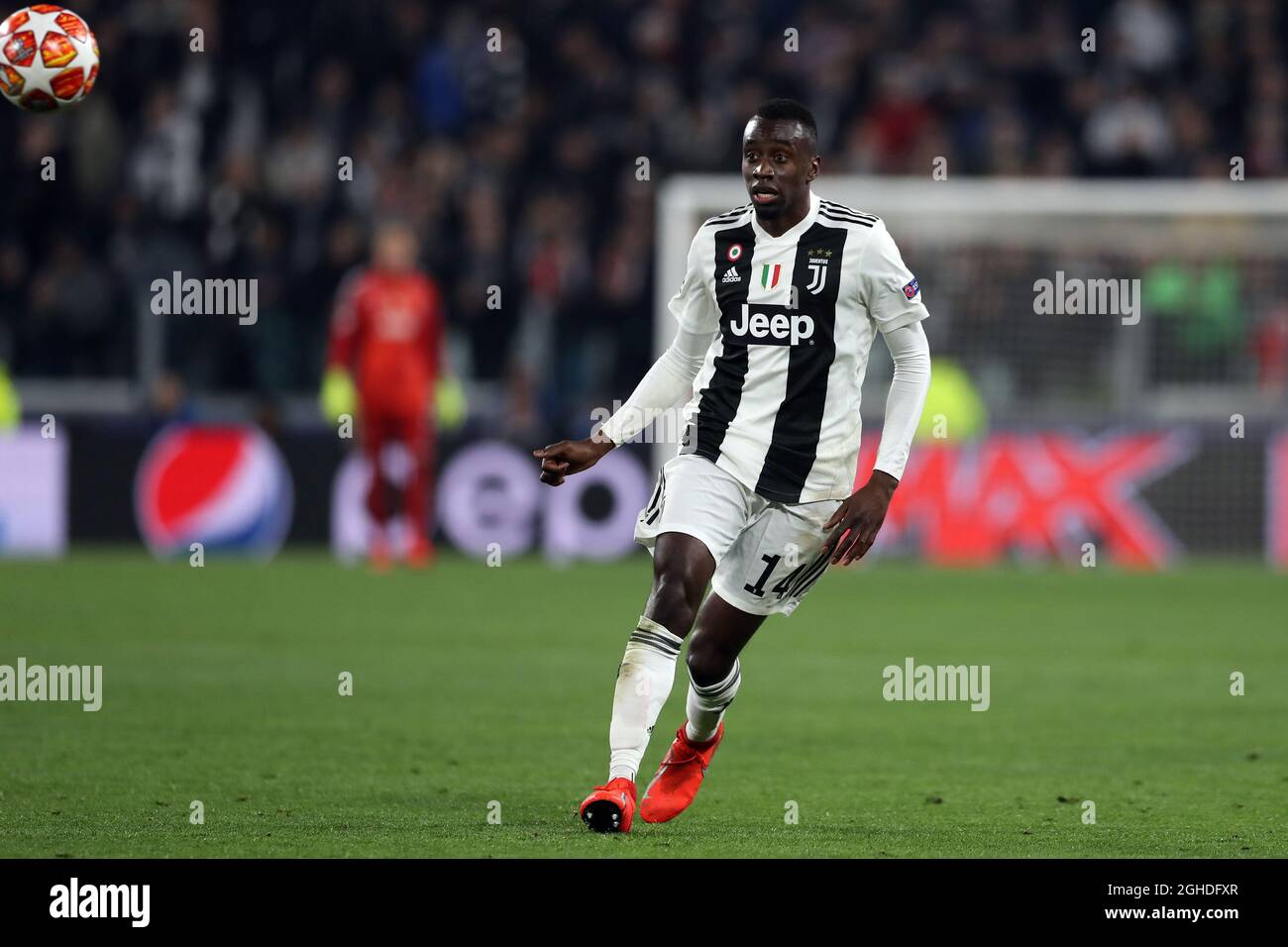 Blaise Matuidi of Juventus during the UEFA Champions League Round of 16 ...