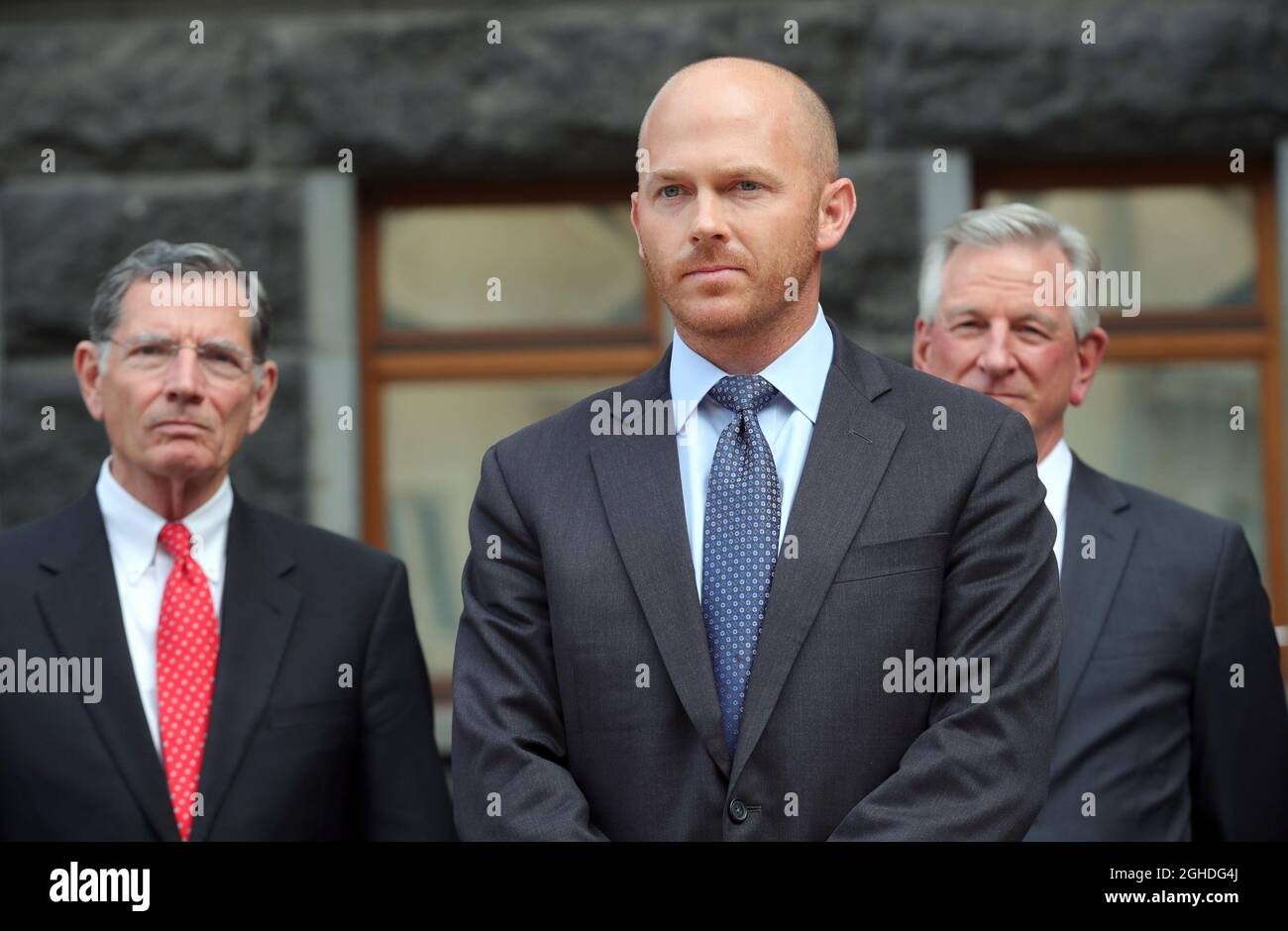 KYIV, UKRAINE - SEPTEMBER 06, 2021 - US Congressman William Timmons is ...