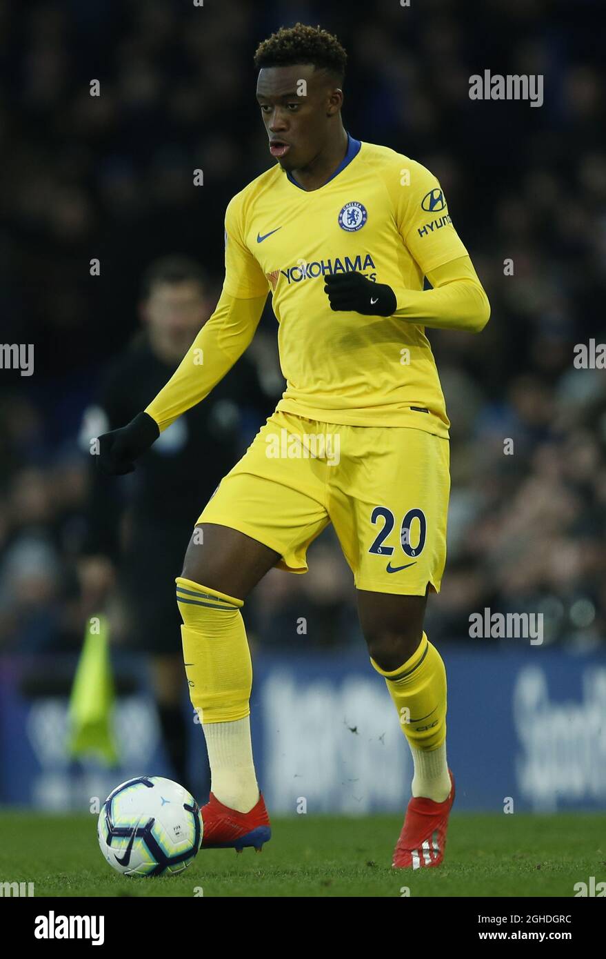 Callum Hudson-Odoi of Chelsea during the Premier League match at ...