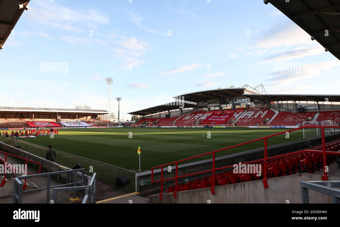 Wrexham racecourse ground general hi-res stock photography and images ...