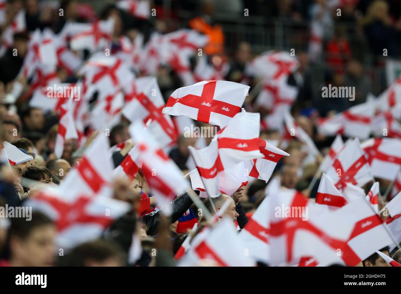 England flags wembley hi-res stock photography and images - Alamy