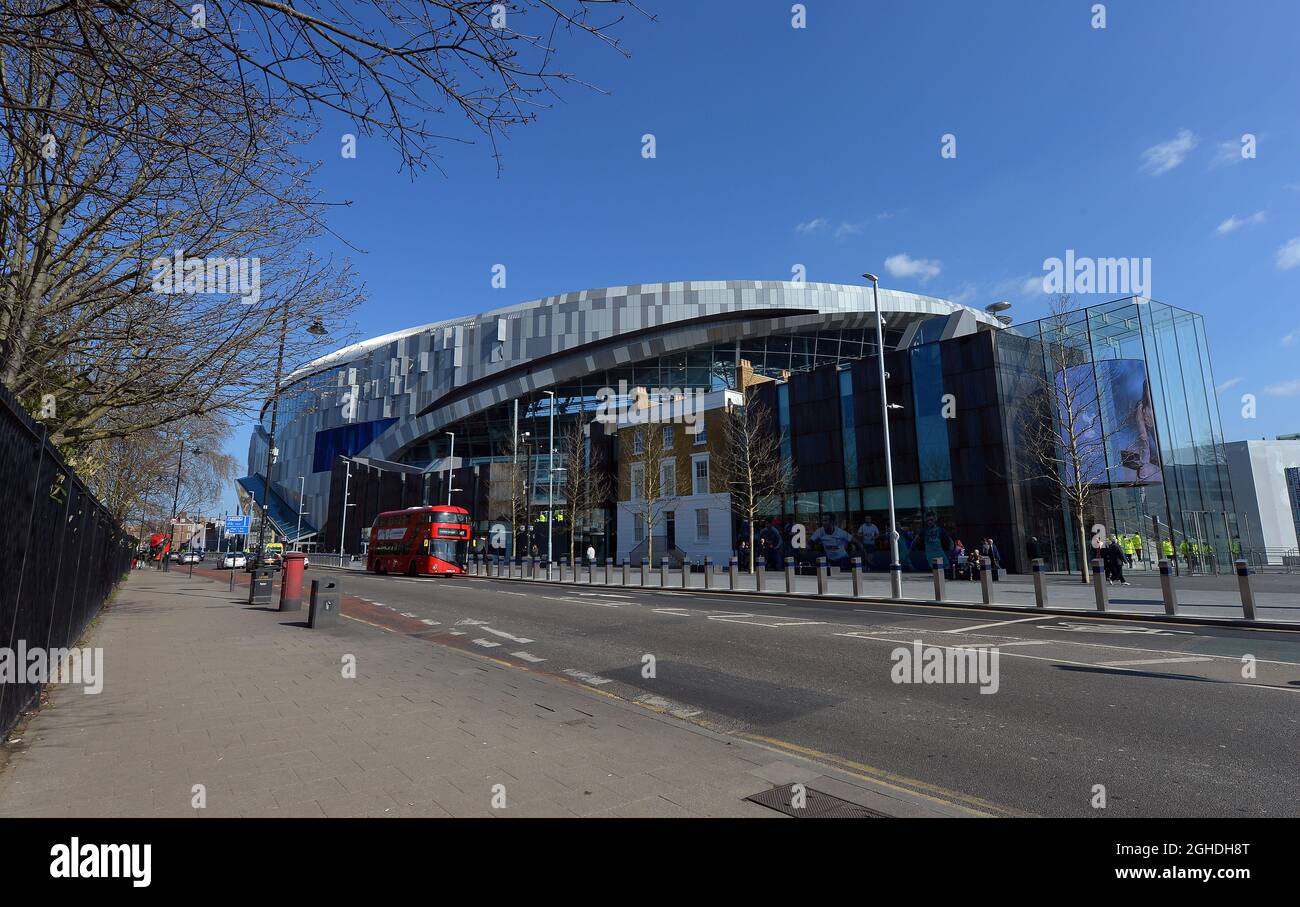 A general view of the new White Hart Lane stadium home of Tottenham ...