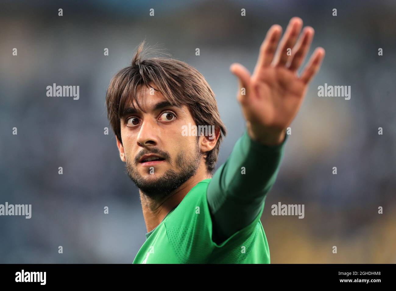 Mattia Perin of Juventus during the UEFA Champions League Group H match ...