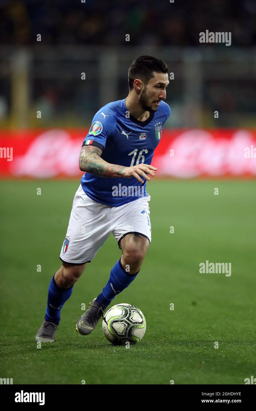 Matteo Politano of Italy during the UEFA Euro 2020 Qualifying Group J ...