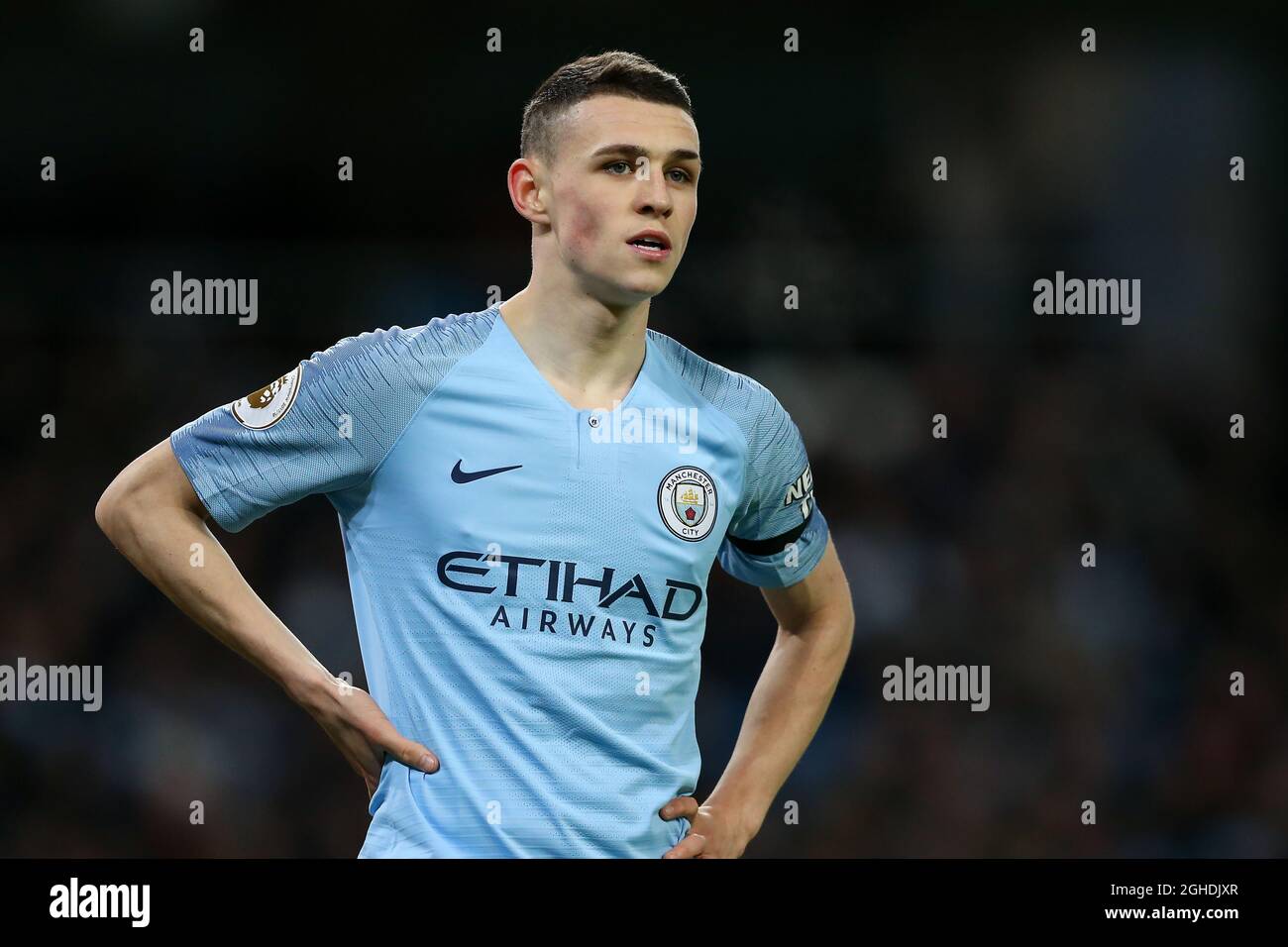 Phil Foden of Manchester City during the Premier League match at the ...