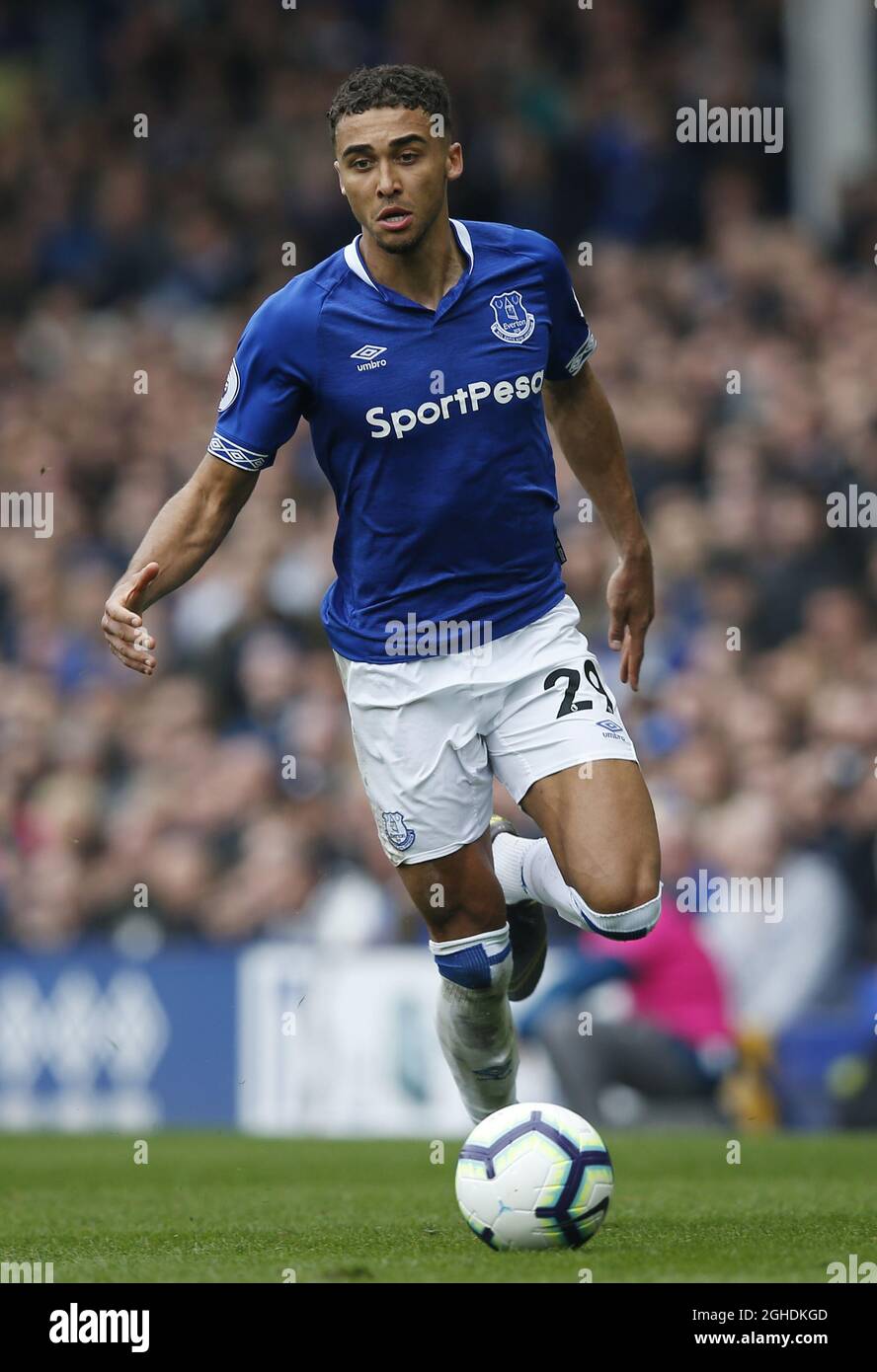 Dominic Calvert Lewin of Everton during the Premier League match at ...