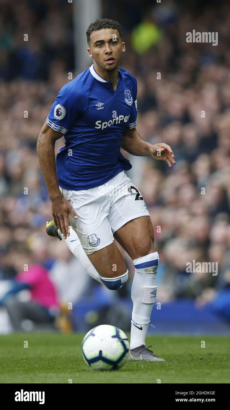 Dominic Calvert Lewin of Everton during the Premier League match at ...
