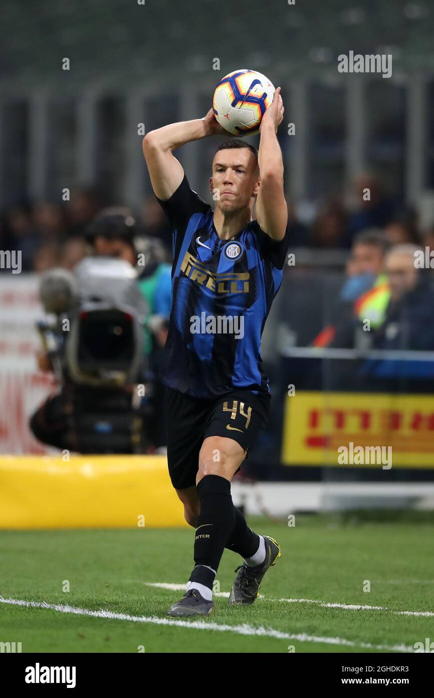 Ivan Perisic of Inter during the Serie A match at Giuseppe Meazza ...