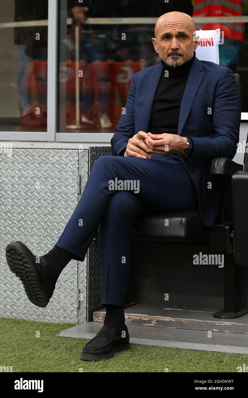 Luciano Spalletti Manager of Inter during the Serie A match at Giuseppe ...