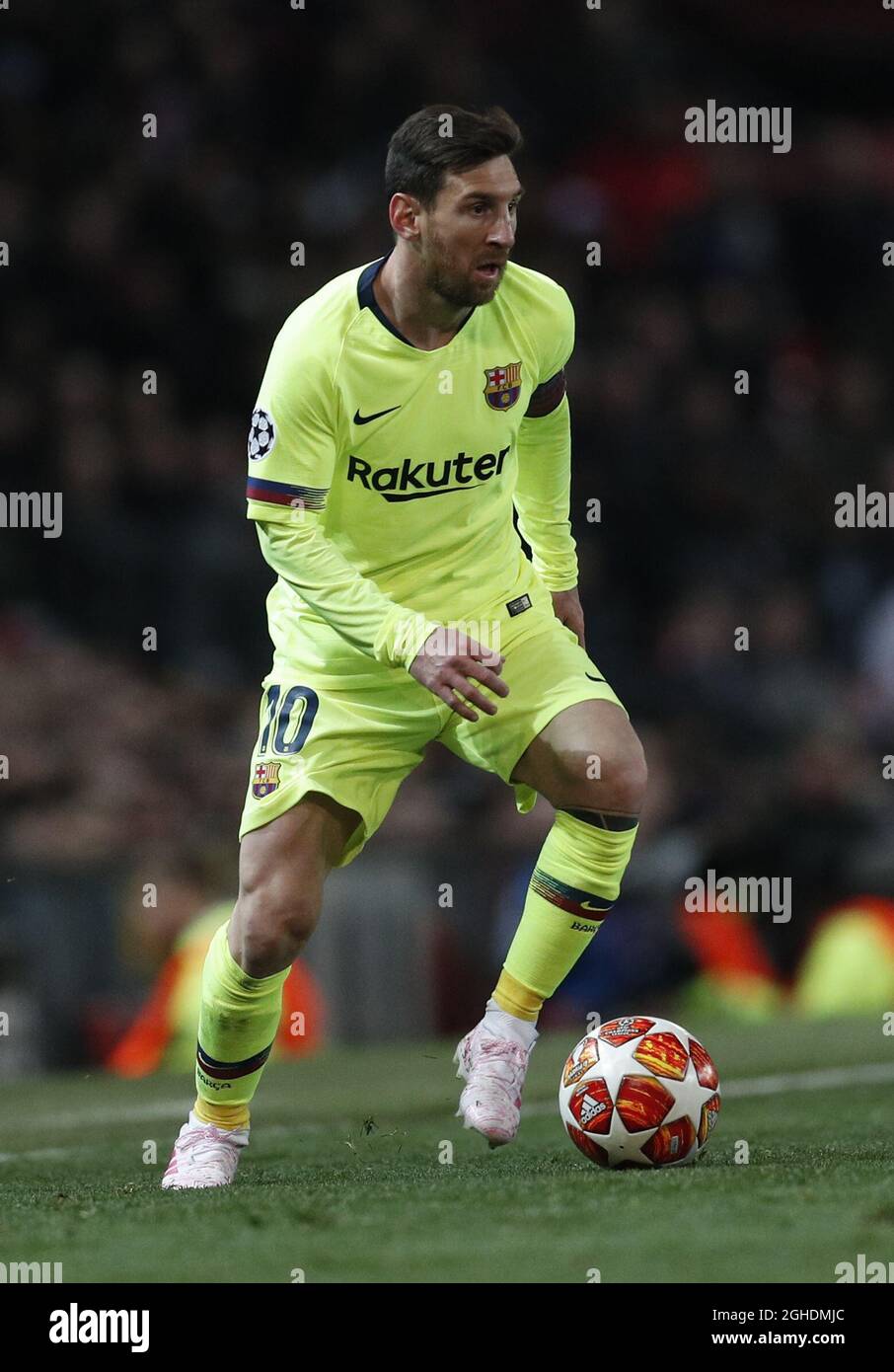 Lionel messi uefa 2019 manchester hi-res stock photography and images ...