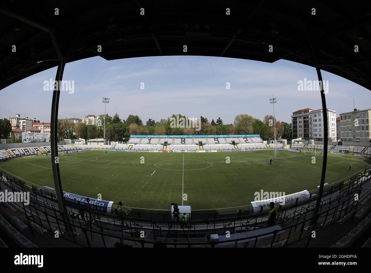 General views outside the stadium hi-res stock photography and images ...