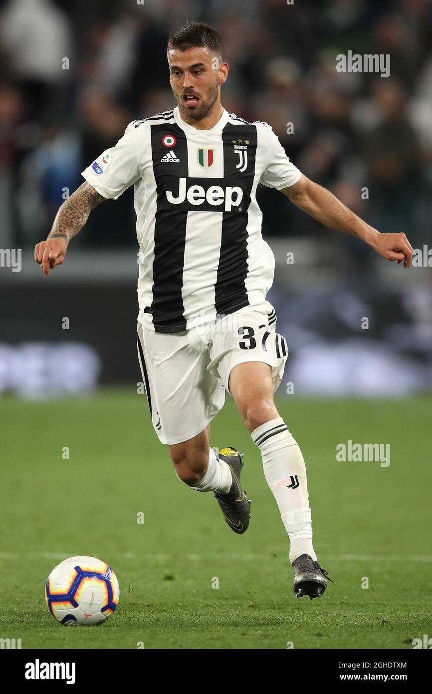 Leonardo Spinazzola of Juventus during the Serie A match at Allianz ...