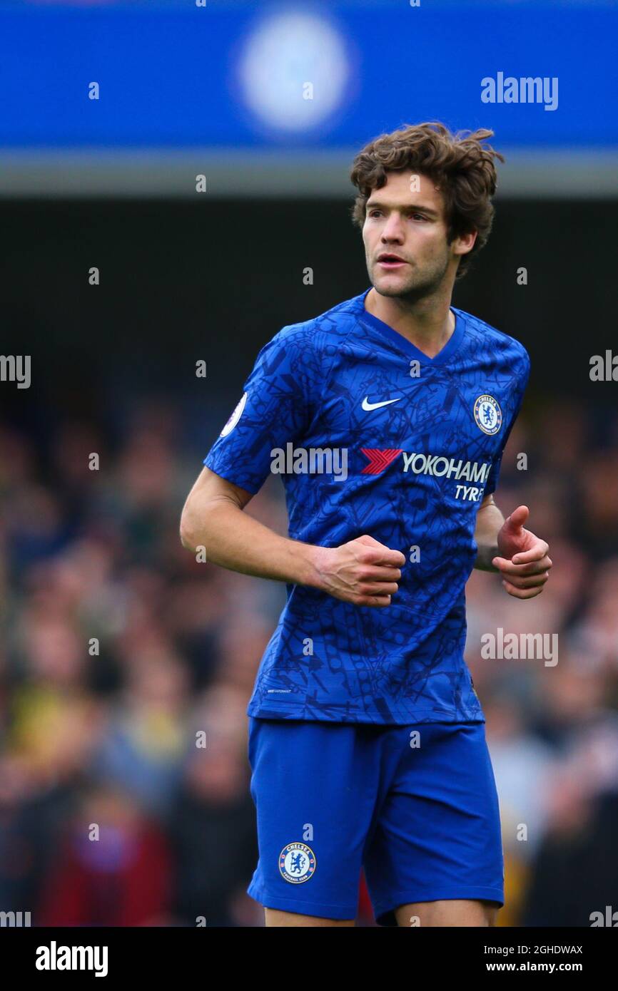 Marcos Alonso of Chelsea during the Premier League match at Stamford ...