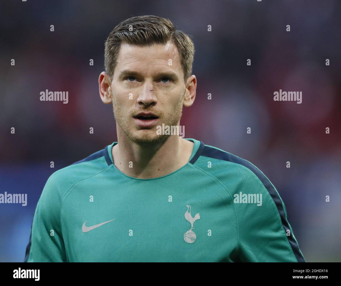 Jan Vertonghen of Tottenham during the UEFA Champions League match at ...