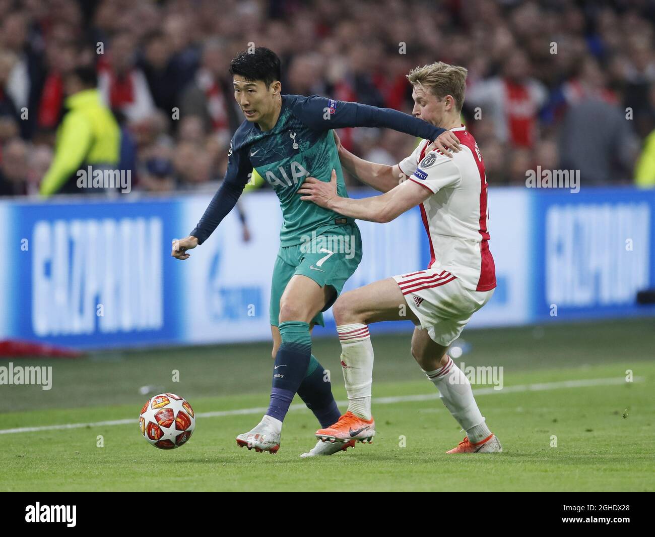 Heung min son frenkie de jong hi-res stock photography and images - Alamy