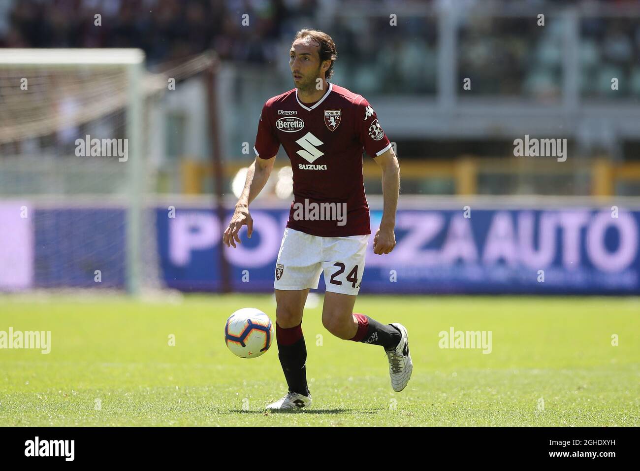 Emiliano Moretti of Torino FC during the Serie A match at Stadio Grande ...