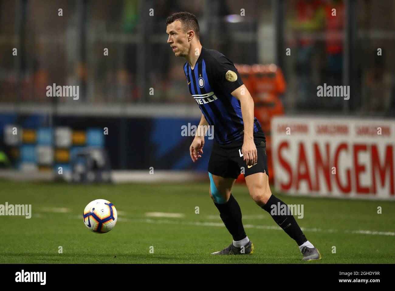 Ivan Perisic of Inter during the Serie A match at Giuseppe Meazza ...