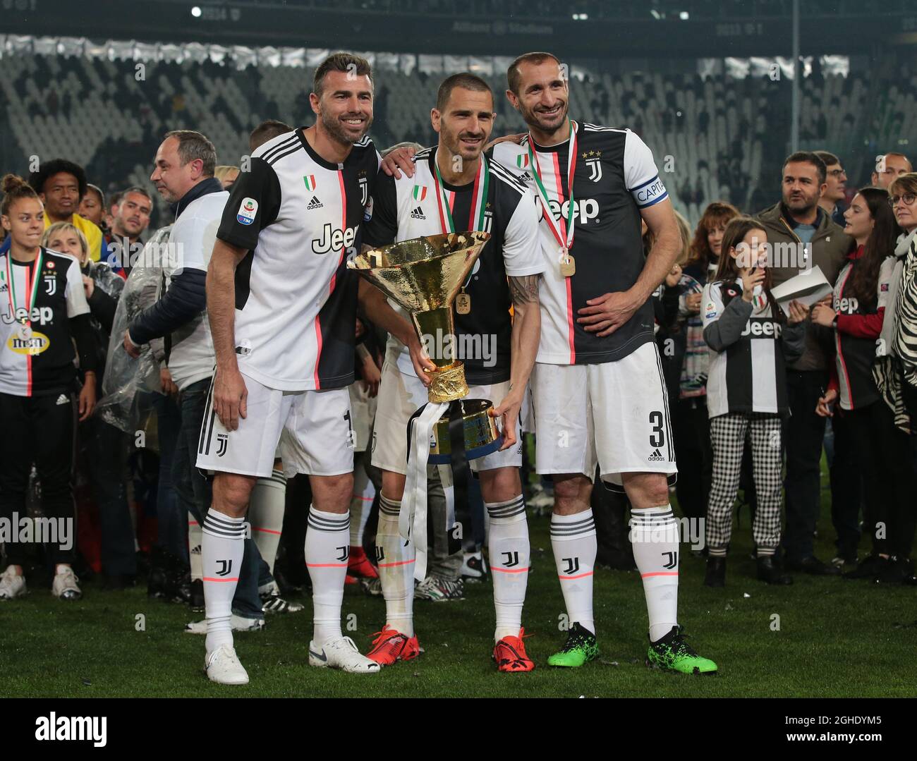 Chiellini barzagli bonucci hi-res stock photography and images - Alamy