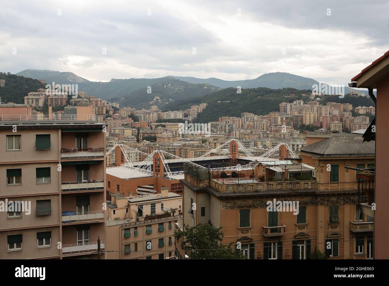 Luigi ferraris stadium general view hi-res stock photography and images ...
