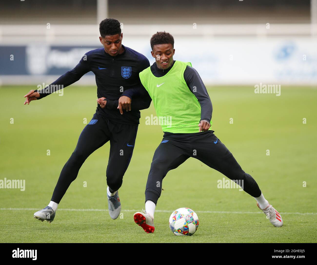 Marcus rashford england training 2019 hi-res stock photography and ...