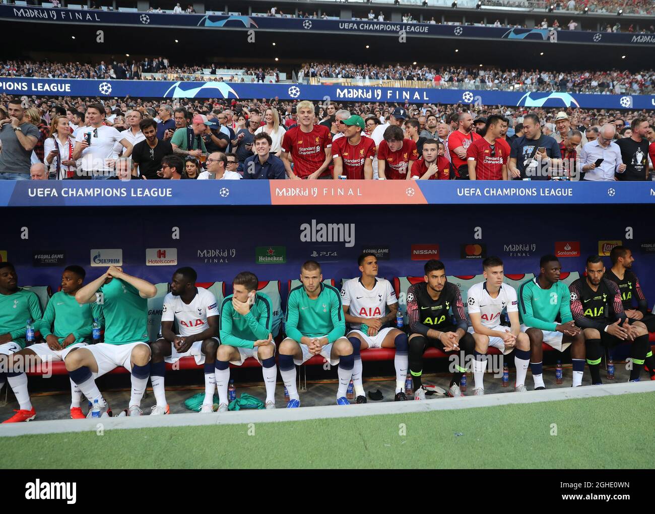 Tottenhams bench hi-res stock photography and images - Alamy