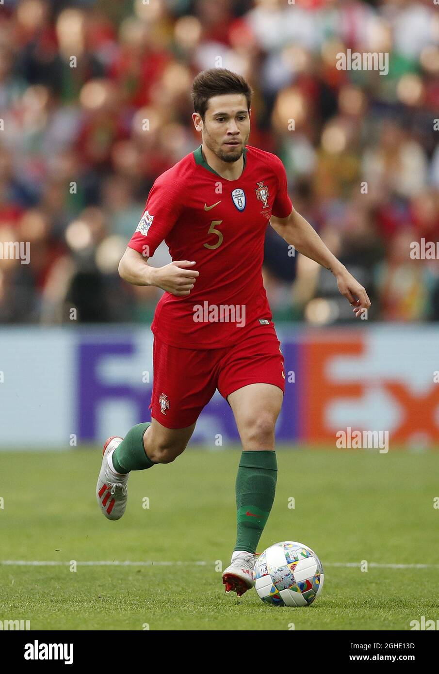 Portugal's Raphael Guerreiro during the UEFA Nations League match at ...