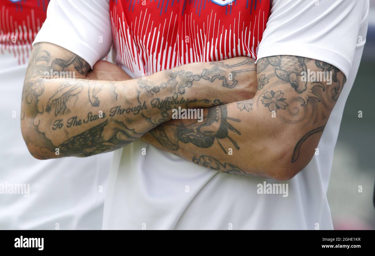 Kyle Walker Tattoo Sleeve