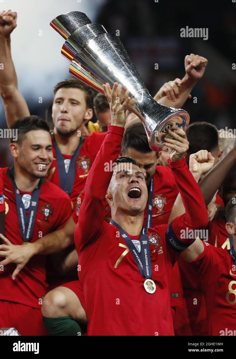 Ronaldo portugal trophy hi-res stock photography and images - Alamy