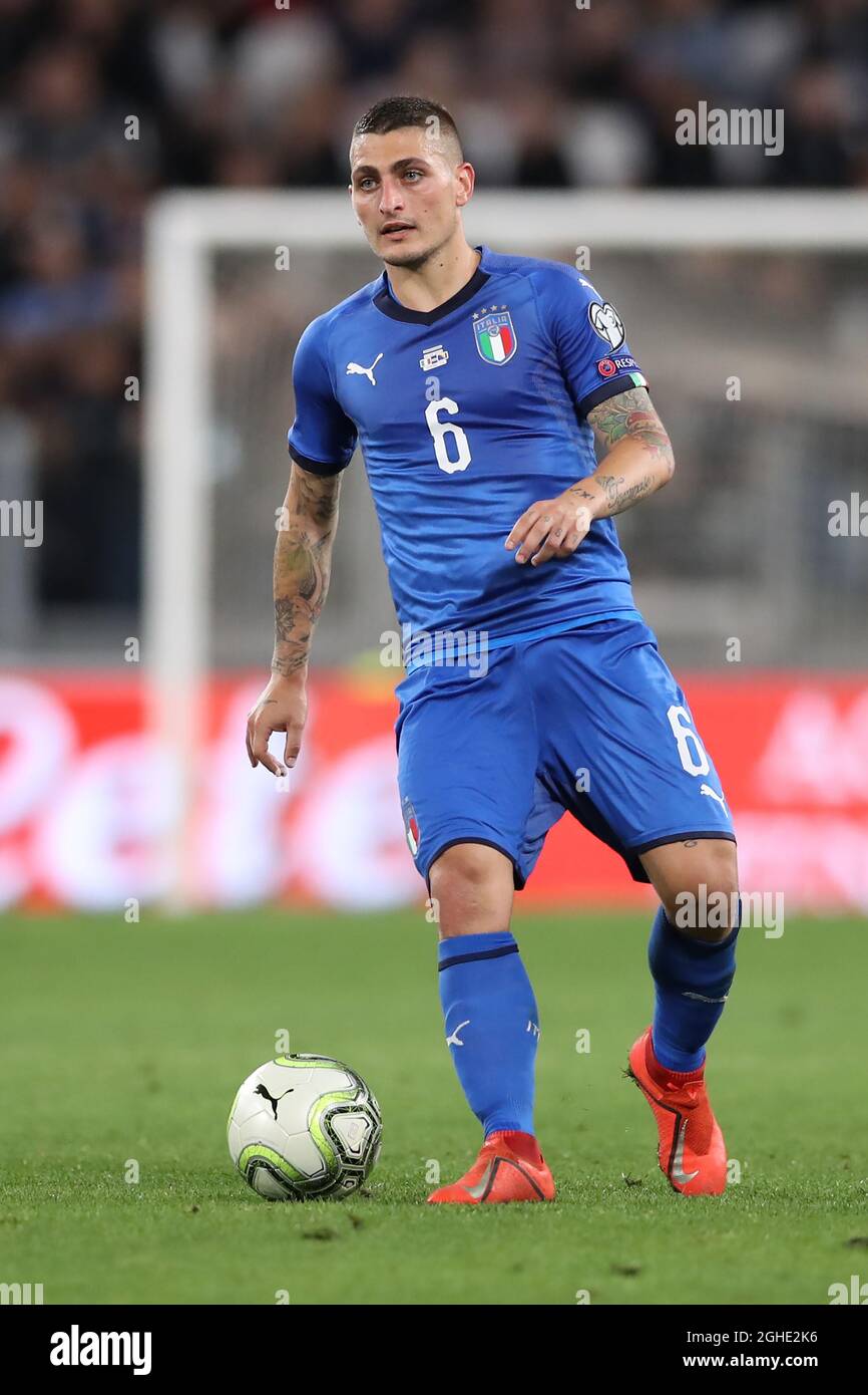 Marco Verratti of Italy during the UEFA European Championship Qualifier ...
