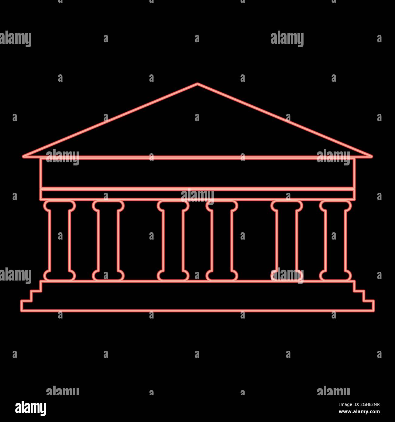 Bank side view Stock Vector Images - Alamy